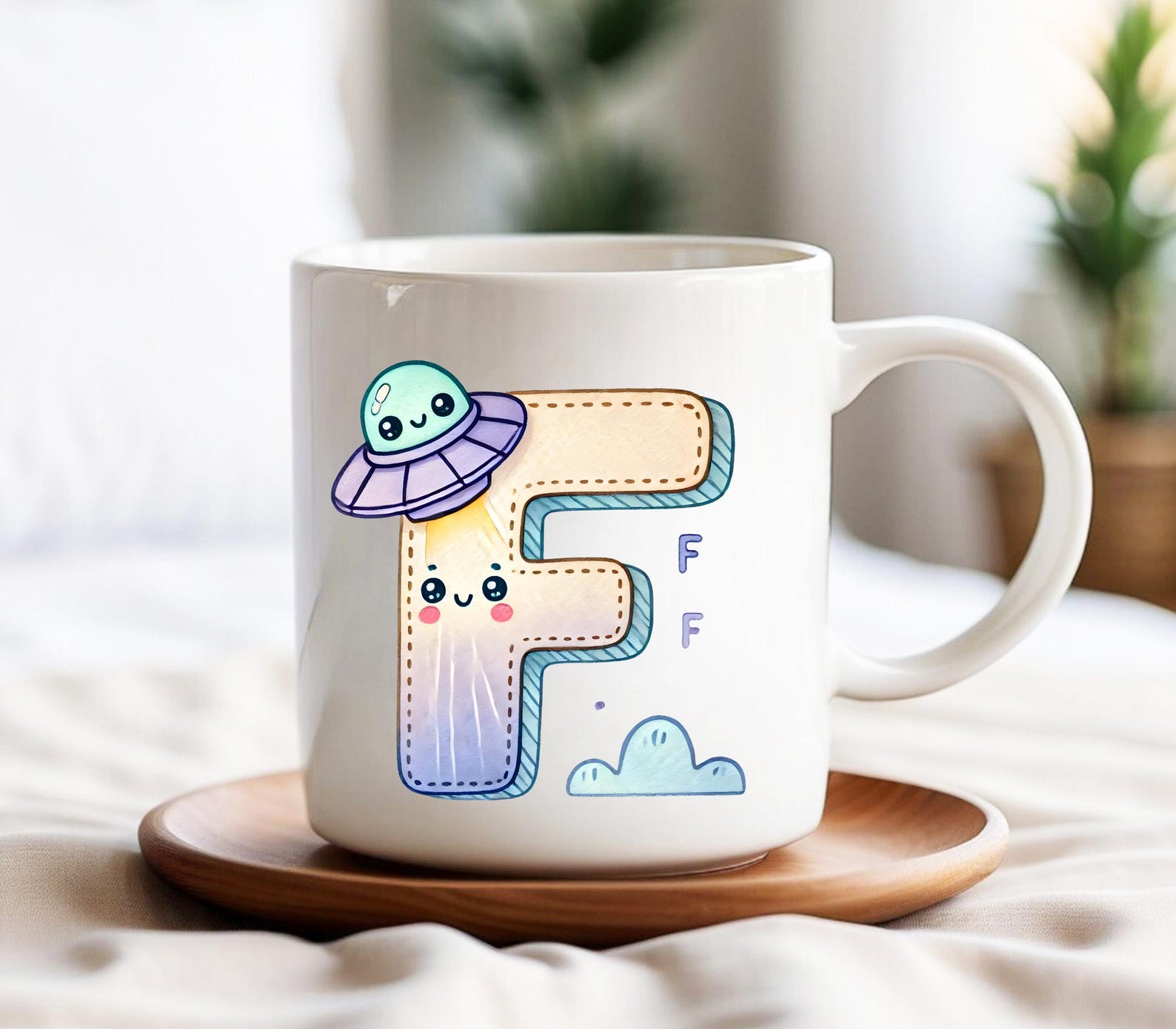 UFO A-Z Alphabet & Numbers | Ai-designed Ufo-themed Letters and Numbers ...