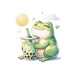 Summer Frog Clipart - Cute Froggy Digital Download - Tropical Beach ...