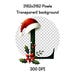 Christmas Alphabet Clipart | Festive Lettering With Santa Hats ...