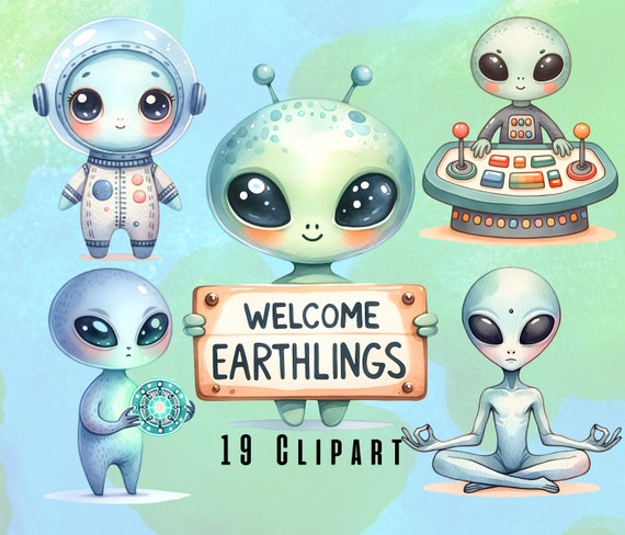 Alien Clipart For Kids