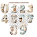 Coffee-themed Alphabet Letters - Customizable Wall Art for Coffee Shops ...