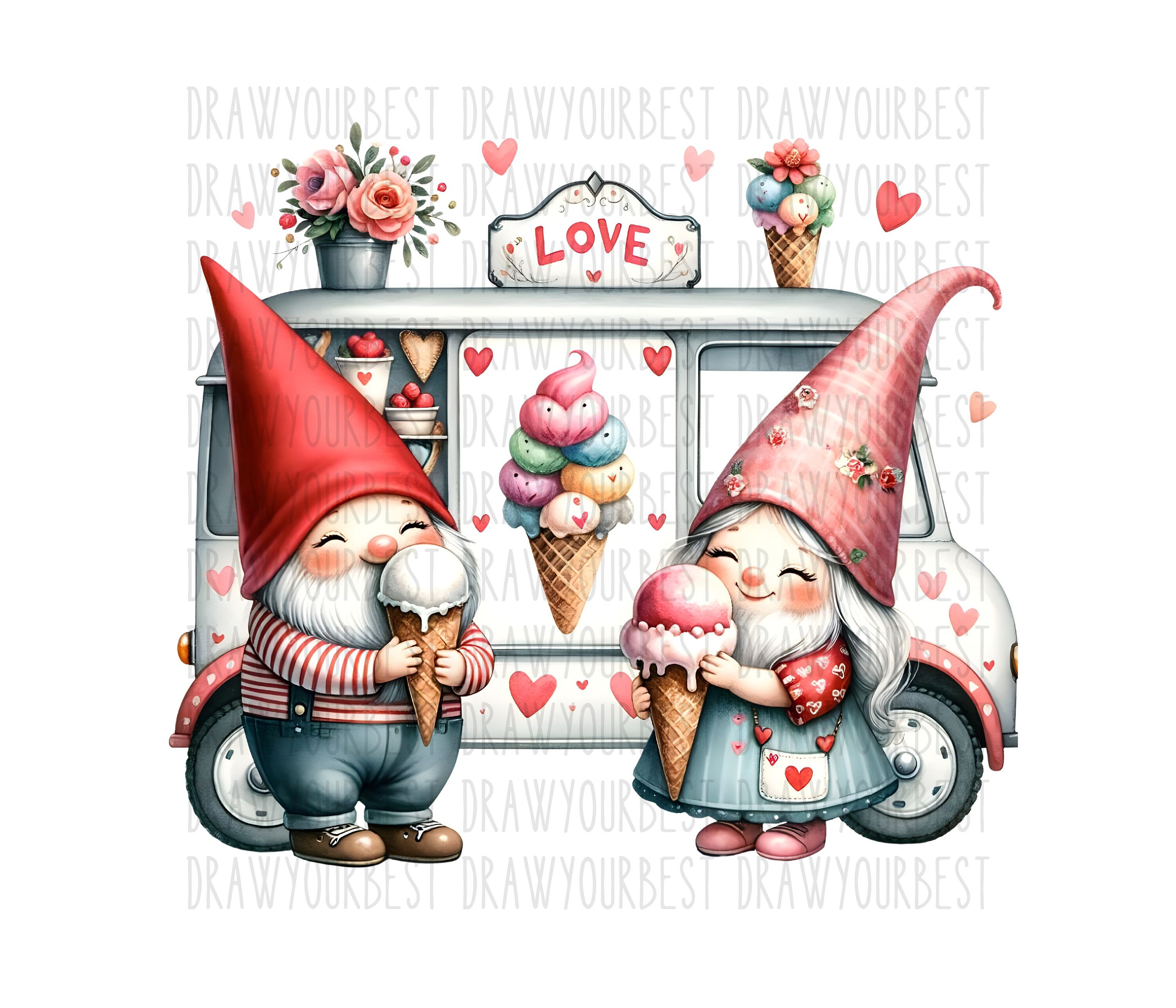 Whimsical Wonders: Gnomes Celebrating Seasons of Love - Etsy