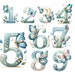 Butterfly Alphabet and Number Art - A to Z & Numbers Whimsical Doodles ...