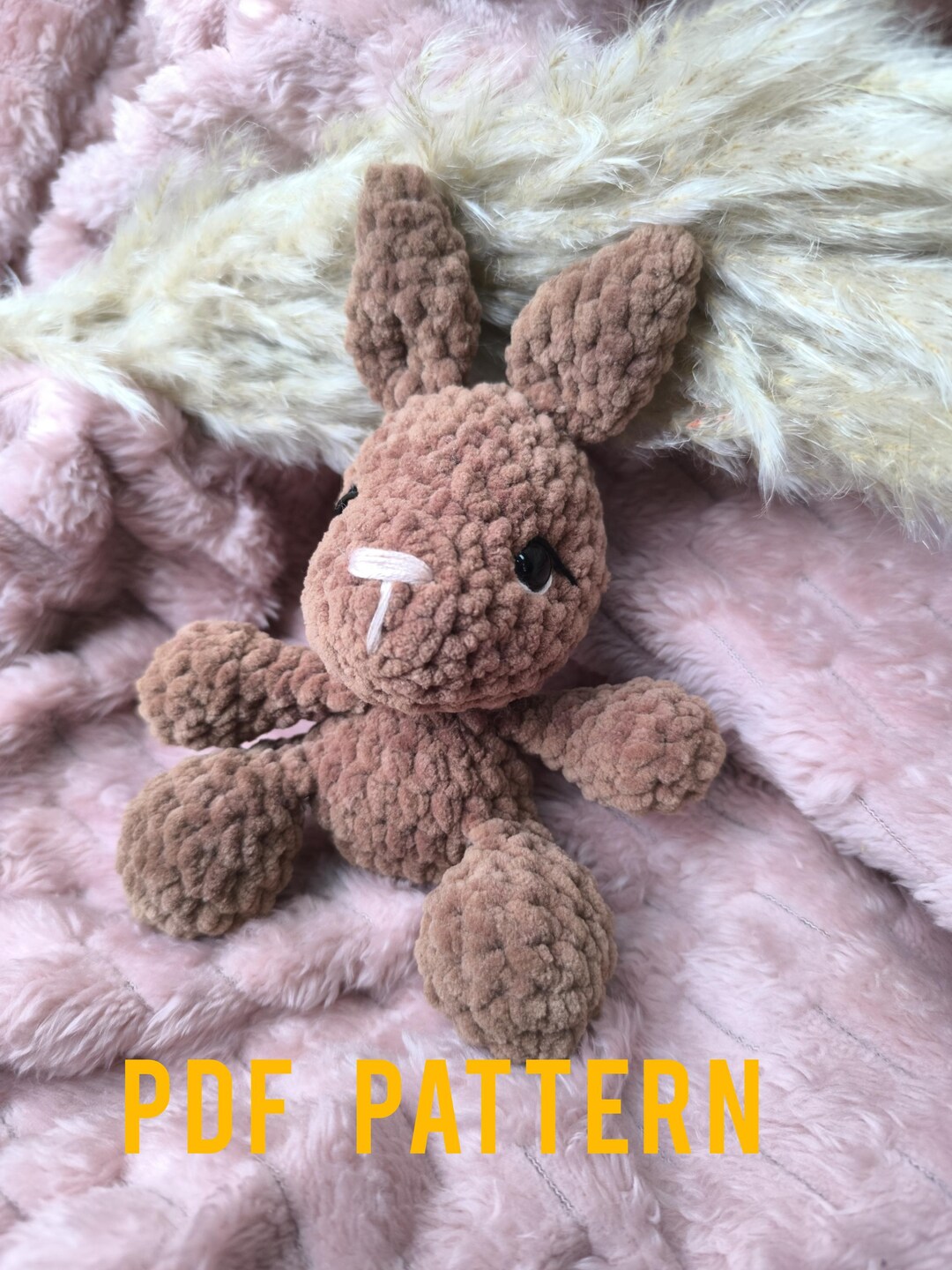 PDF Crochet Pattern: Pocket Rabbit Perfect for Markets. - Etsy