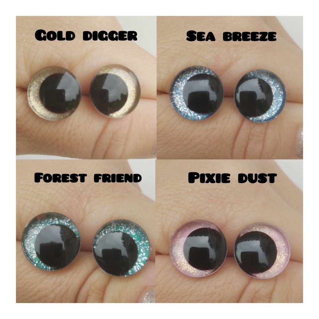 Hand Painted Kawaii Saftey Eyes 14mm 16mm 18mm - Etsy