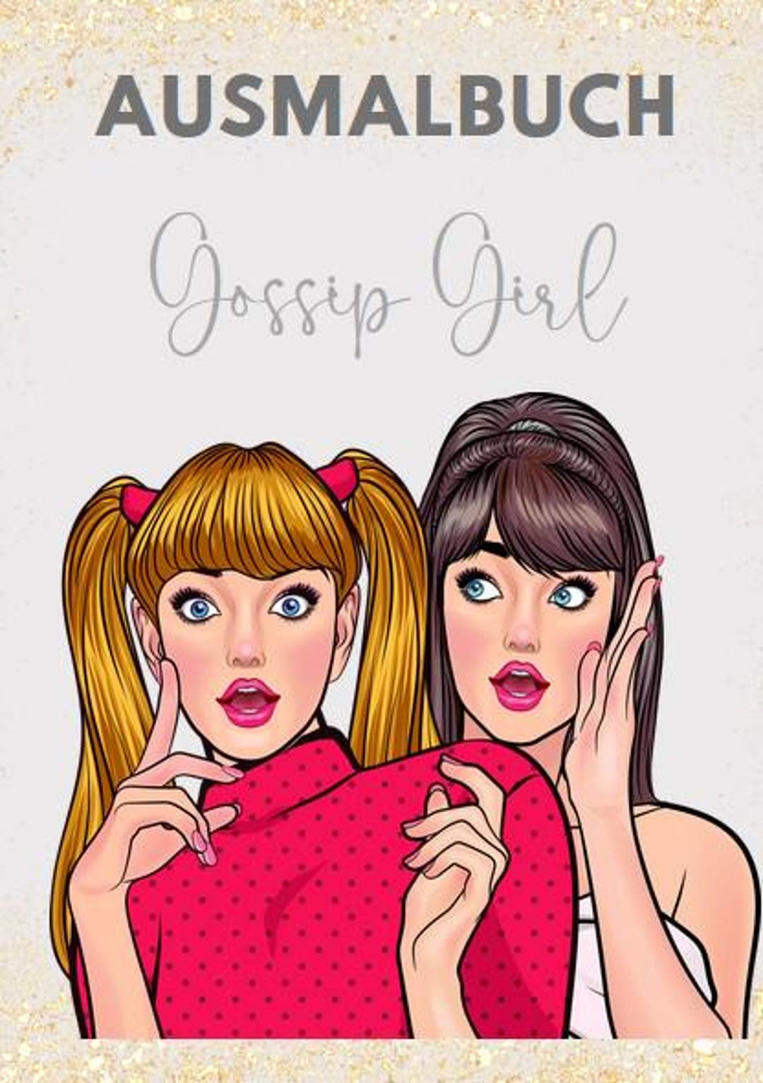 Gossip Girl Coloring Book IMMEDIATE DOWNLOAD I Digital I Print PDF I ...
