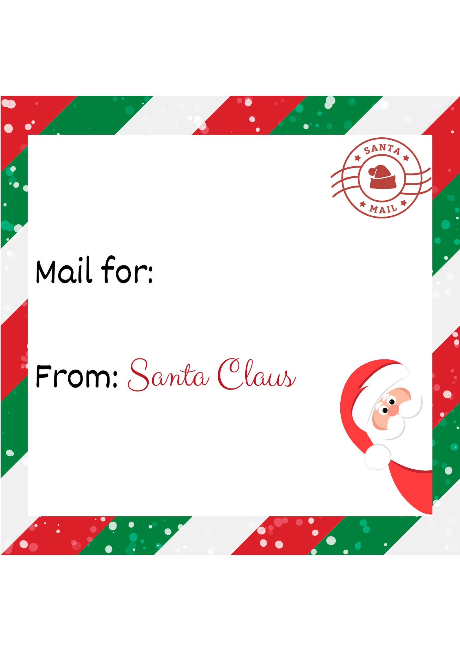 Santa Letter Kit. Letter to Santa Letter From Santa Nice - Etsy