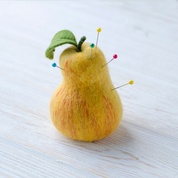 Pear Pin Cushion - Etsy