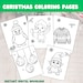 20 Christmas Coloring Pages, Christmas Printable, Christmas Games ...