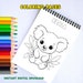 Printable Baby Animals of Australia Coloring Pages for Kids, 10 ...