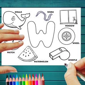 Alphabet Coloring Pages, Preschool Coloring Pages, Preschool Activity ...