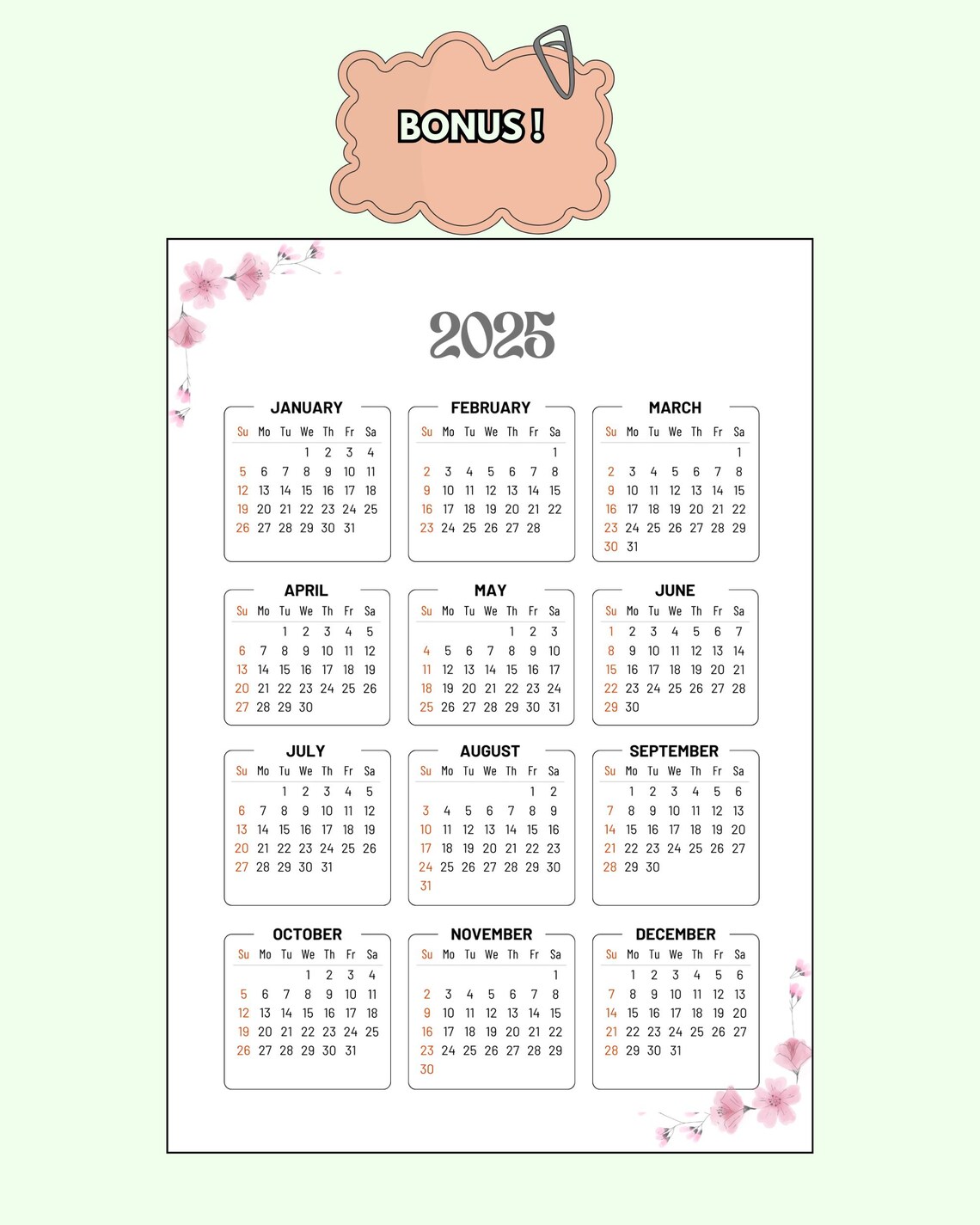 Weekly Meal Planner With Grocery List Printable Template, Food Planner ...