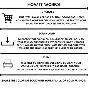 30 Christmas Coloring Pages Letter From Santa, Festive Digital Download ...