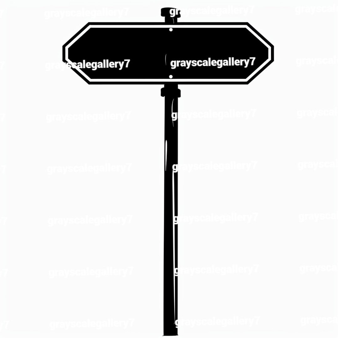 Street Sign SVG, Street Sign DXF, Street Sign Clipart, Street Sign ...