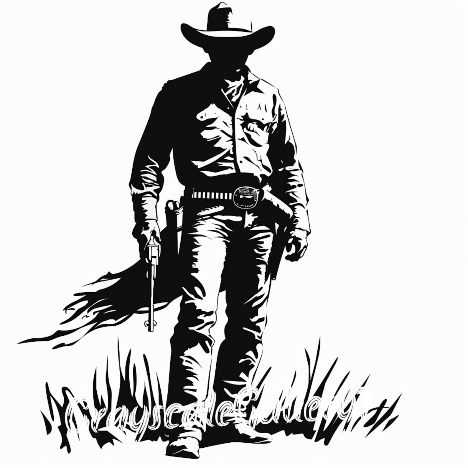 Cowboy SVG, Cowboy Cut File, Cowboy DXF, Cowboy PNG, Cowboy Clipart ...