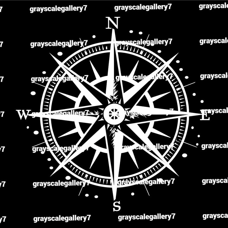 Compass SVG, Compass DXF, Compass PNG, Compass Clipart, Compass ...