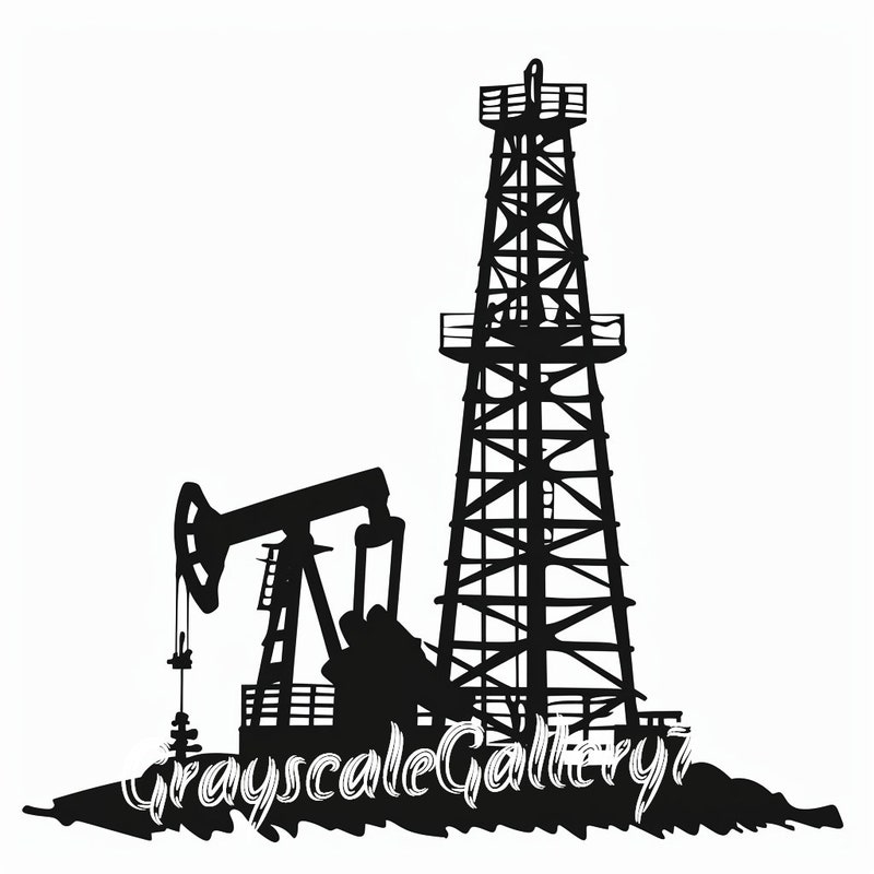 Oil Field Svg - Etsy