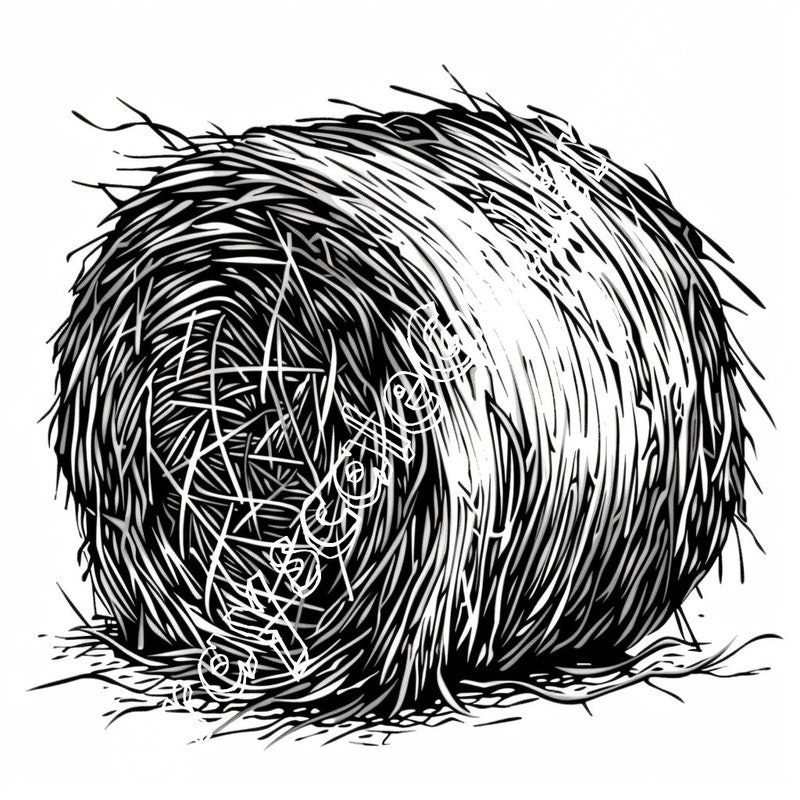 Hay Svg - Etsy