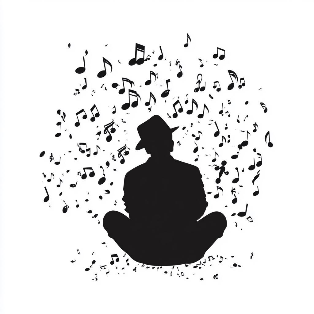 Black and White Simple Music Notes SVG, Musical Symbols Vector Art ...