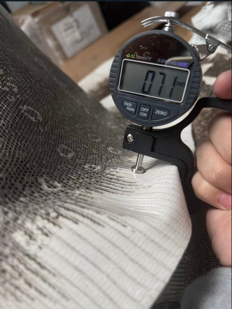 Exotic Leather Finished Ring Lizard for Luxury Leathercrafting, Leathercraft, Lizard Leather ...