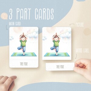 Kids Yoga Poses, Yoga Flashcards Printables, Yoga for Kids, Yoga ...