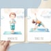 Kids Yoga Poses, Yoga Flashcards Printables, Yoga for Kids, Yoga ...