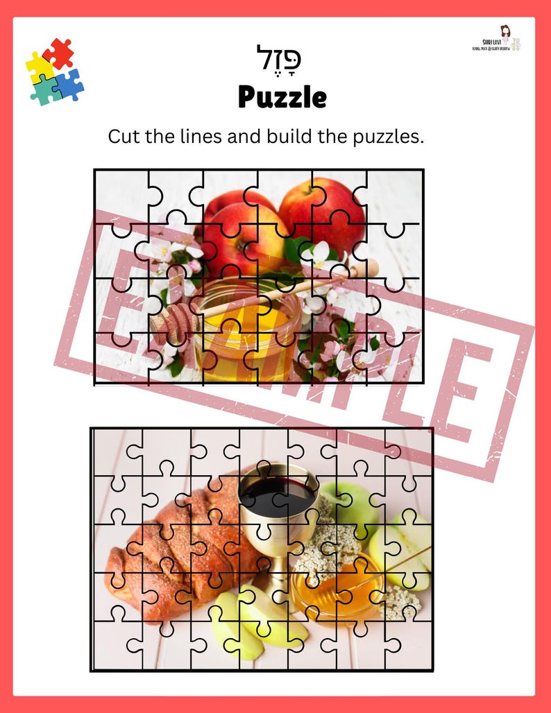 Rosh Hashanah Workbook - Etsy