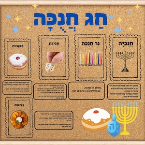 Channukah/hanukkah Bulletin Board for Classroom - Etsy