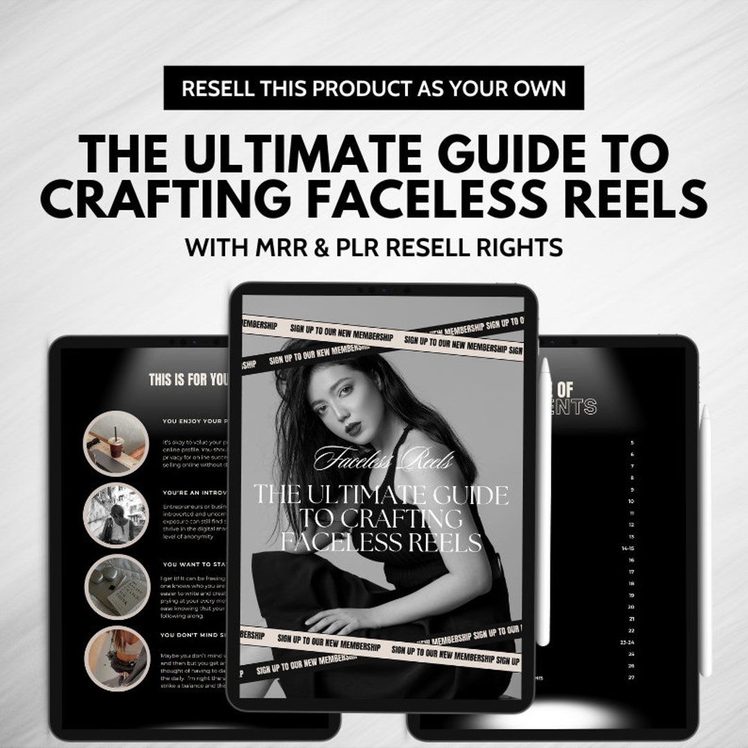 Faceless Reels, Faceless, Reels Templates, Tiktok Reels, Faceless ...