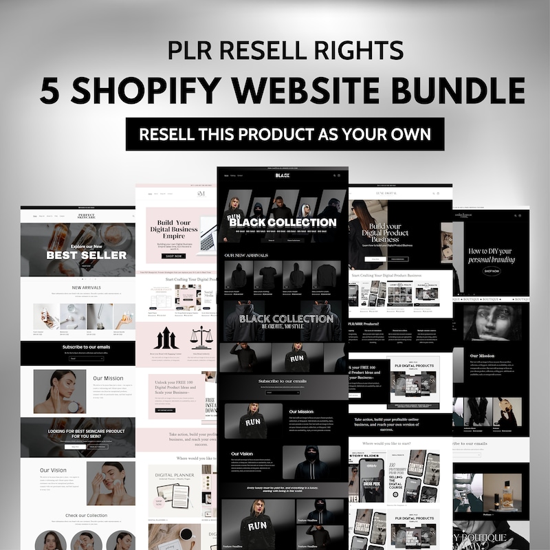 Shopify Website Templates - Etsy