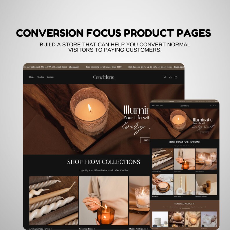 Candle Shopify Theme , Shopify Candle Store , Shopify Candle Website ...