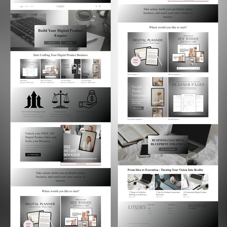 Shopify Theme for Digital Products ,digital Product Website ,digital ...