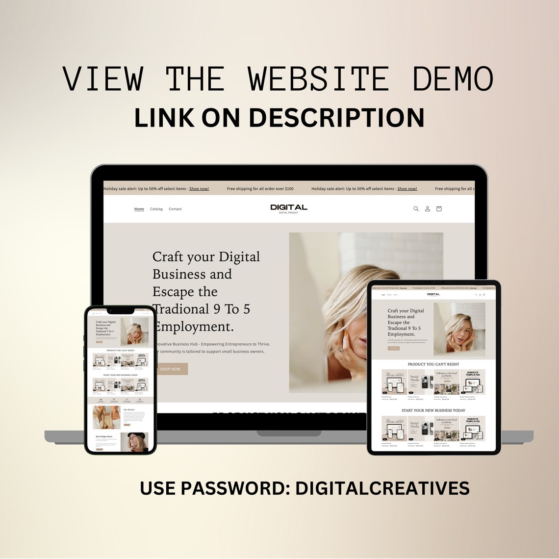 Shopify Theme for Digital Products ,digital Product Website ,digital ...