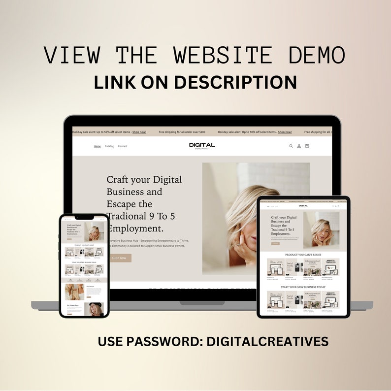 Shopify Theme for Digital Products ,digital Product Website ,digital ...