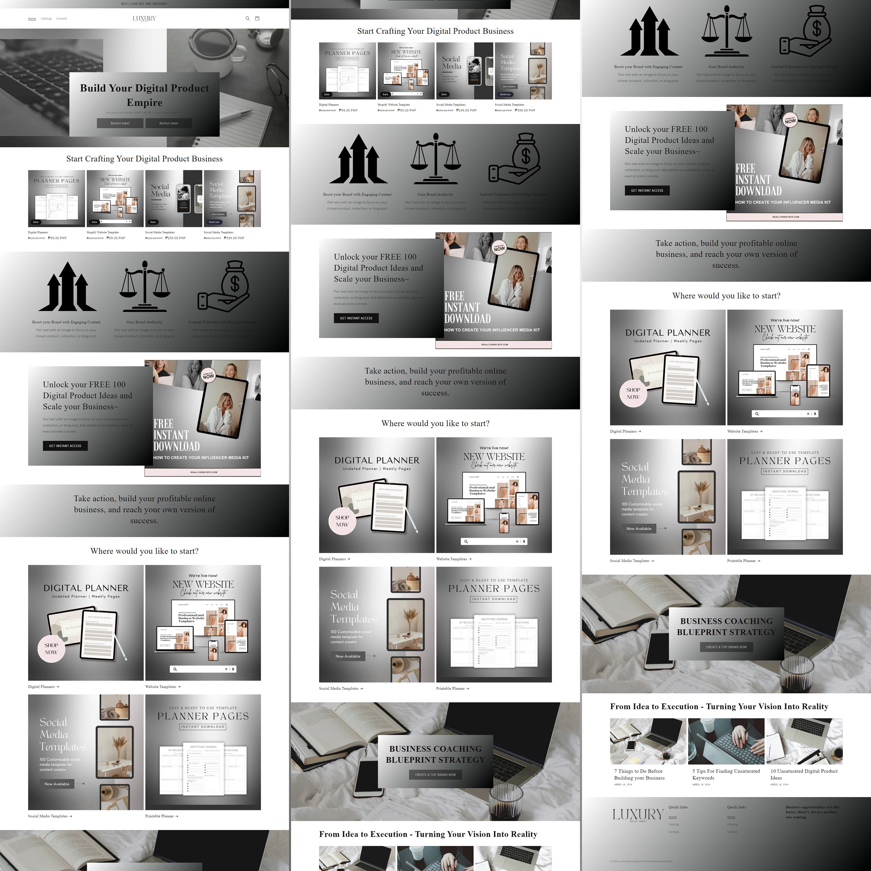 Shopify Theme for Digital Products ,digital Product Website ,digital ...