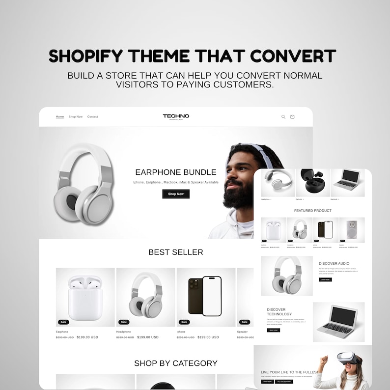 Electronics Shopify Website , Electronics Shopify Template , Shopify ...