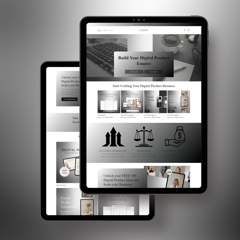 Shopify Theme for Digital Products ,digital Product Website ,digital ...
