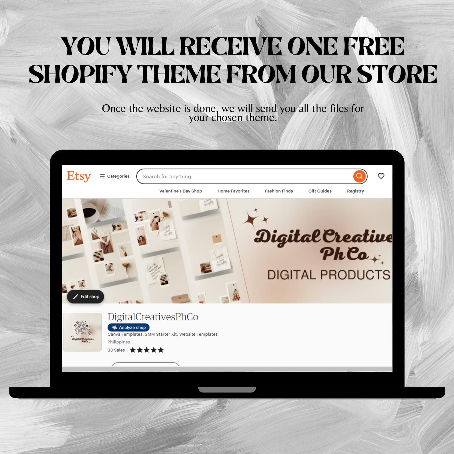 Shopify Full Site Setup in 24 Hours + Theme Included , Shopify Theme ...