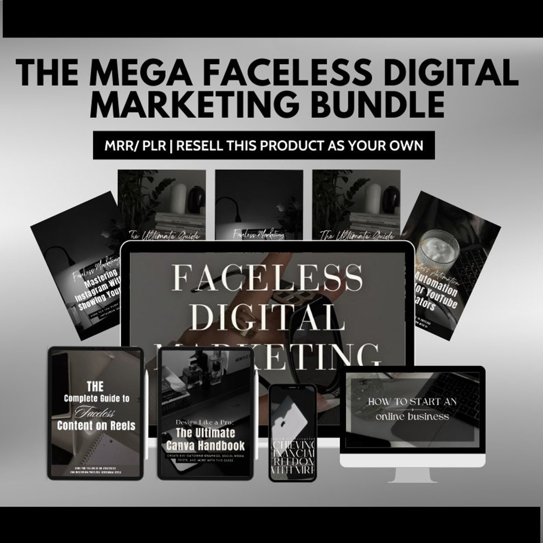 Faceless Digital Marketing , Faceless Marketing, Faceless, Plr Digital ...
