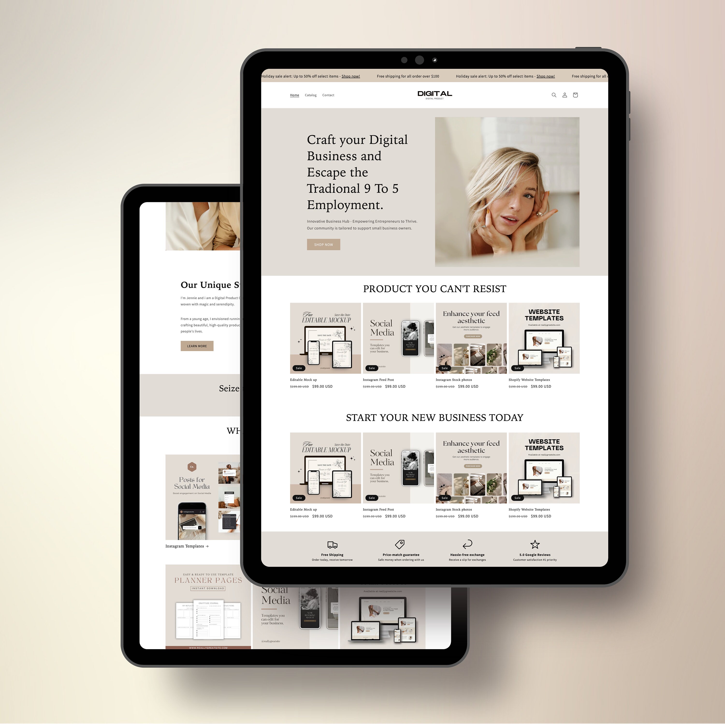 Shopify Theme for Digital Products ,digital Product Website ,digital ...