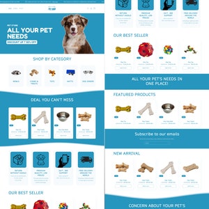 Shopify Theme for Pet Store , Pet Store Shopify Theme , Animal Store ...
