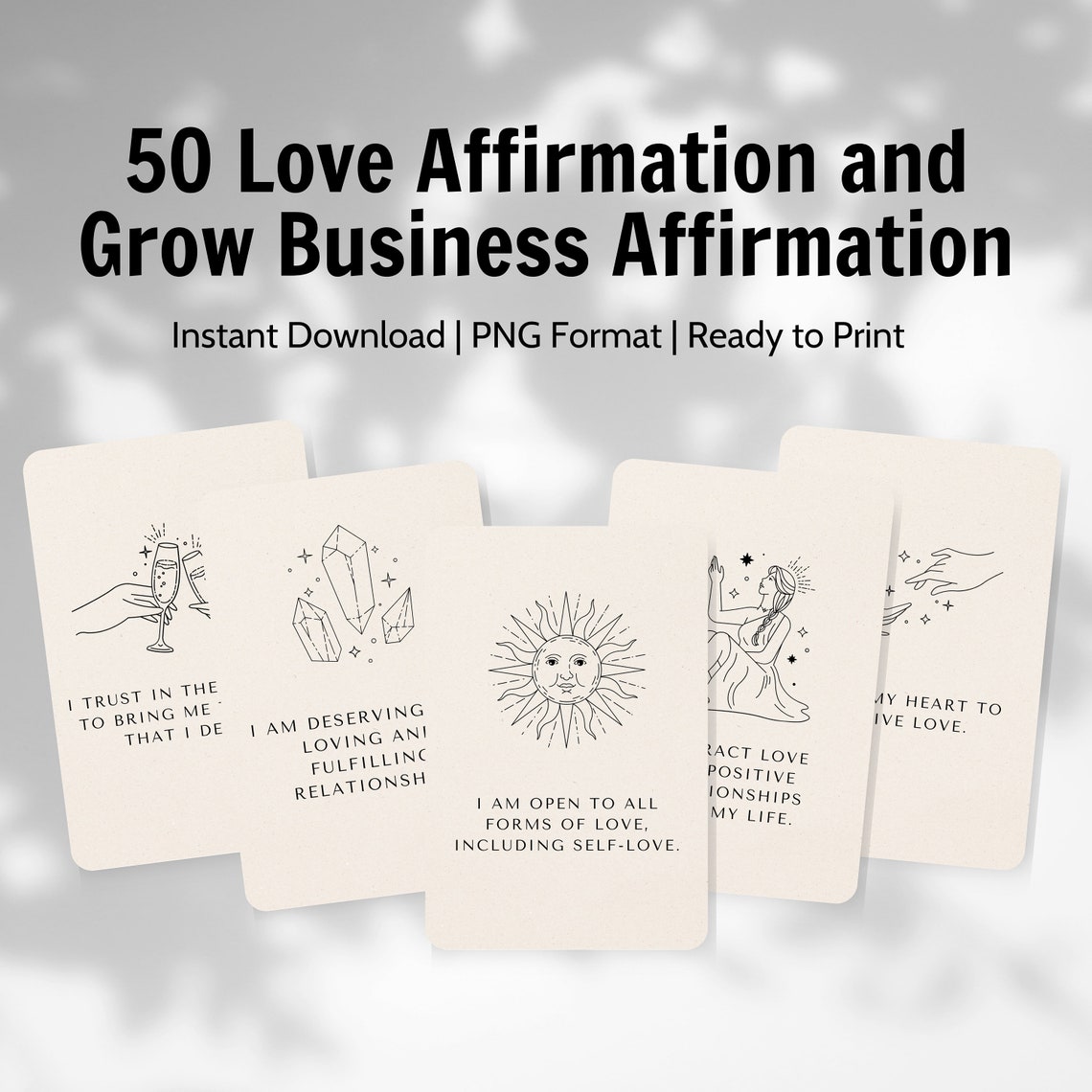 Affirmation Cards Printable, Printable Affirmation Cards, Kids ...