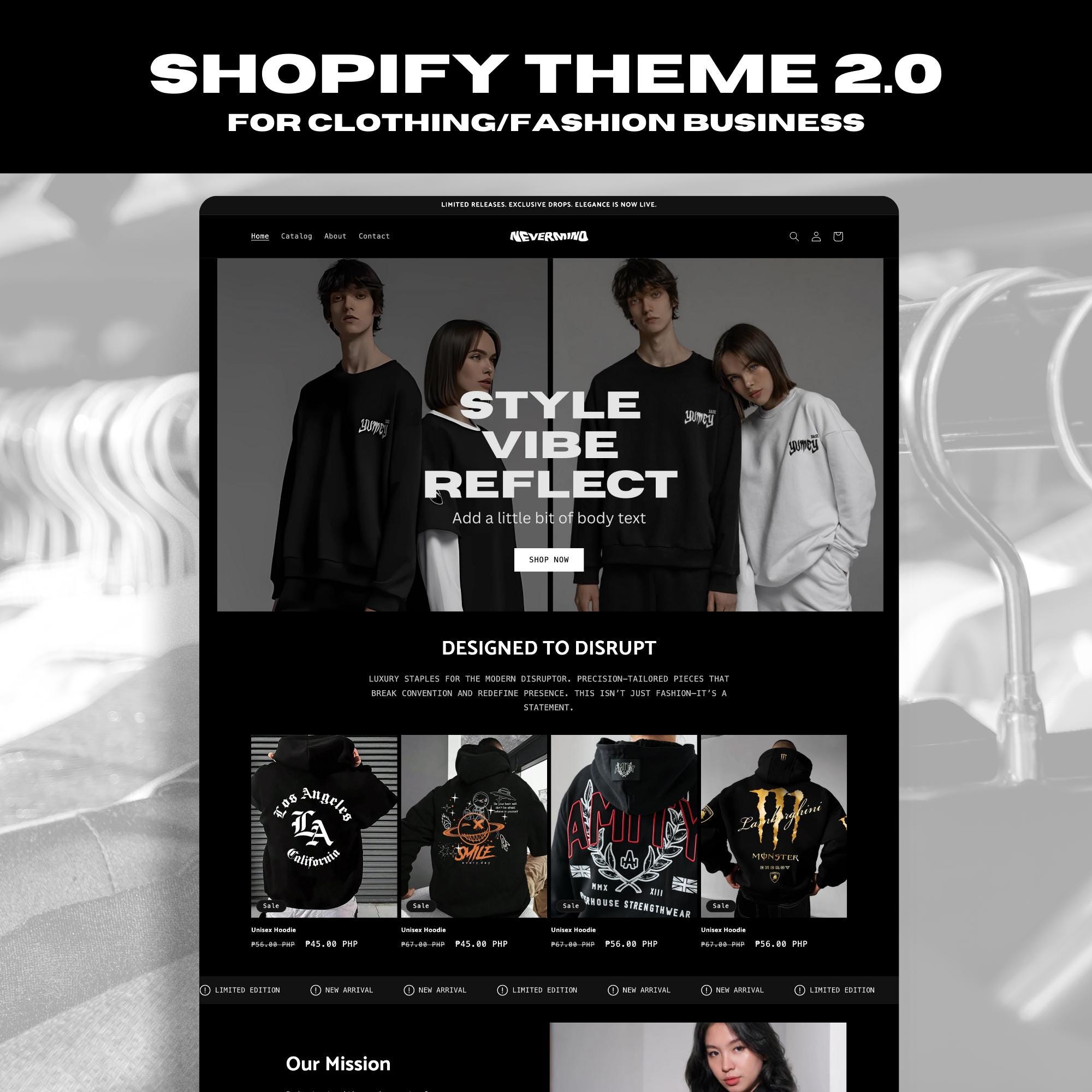 Shopify Clothing Website Template , Shopify Clothing Website , Shopify ...