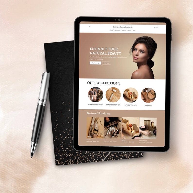 Cosmetic Website Shopify , Cosmetic Shopify Website , Shopify Cosmetic ...