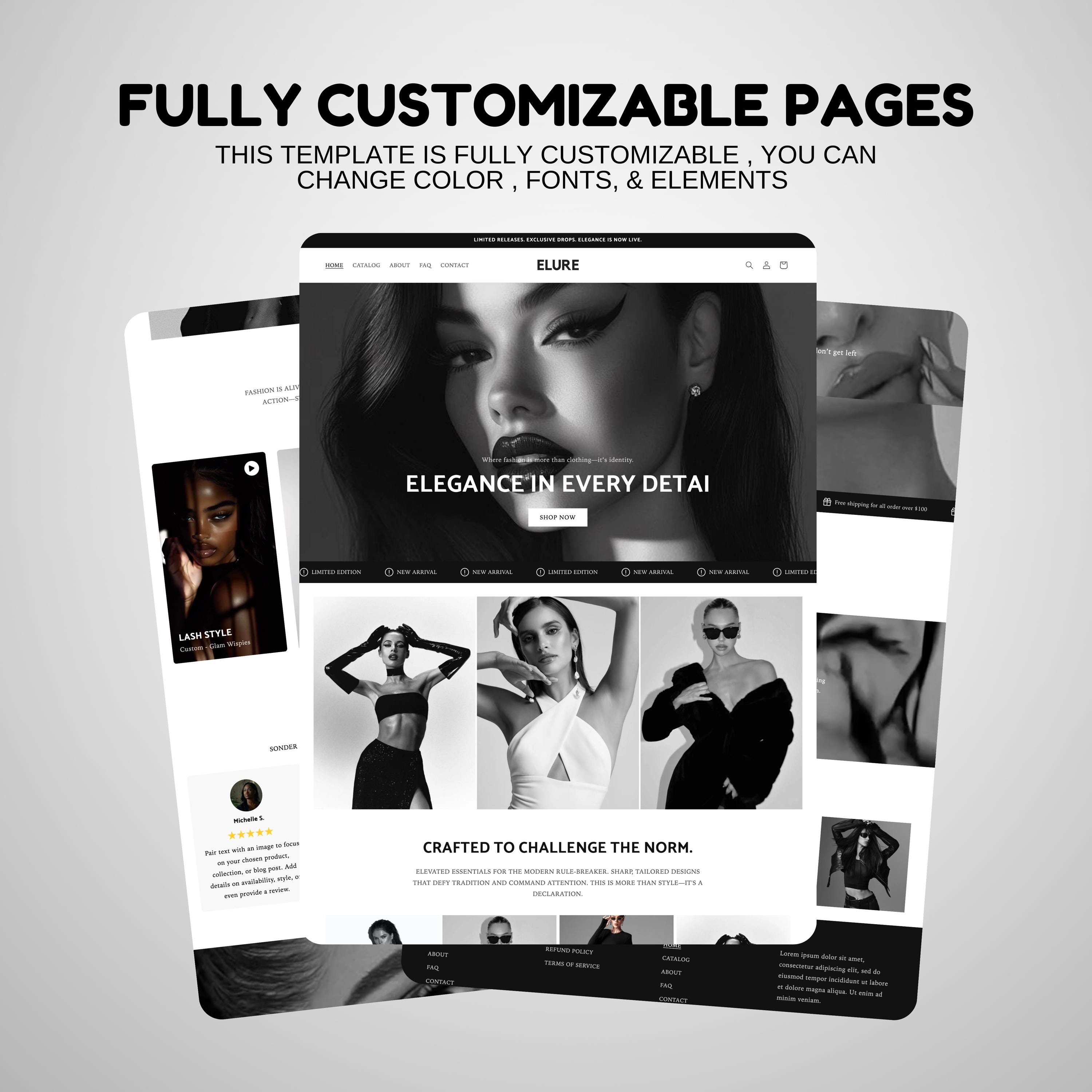 Shopify Clothing Website Template , Shopify Clothing Website , Shopify ...