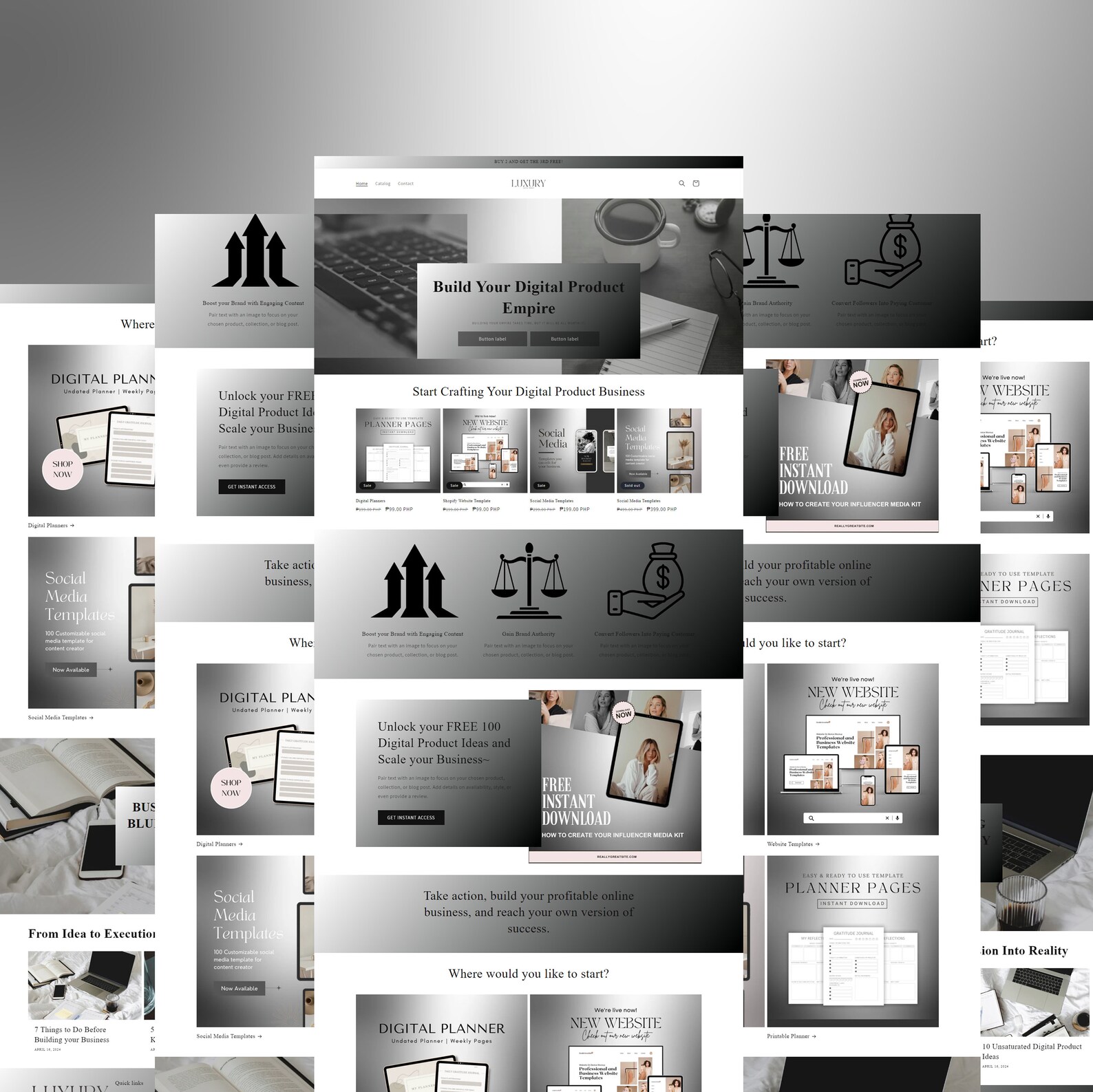Shopify Theme for Digital Products ,digital Product Website ,digital ...