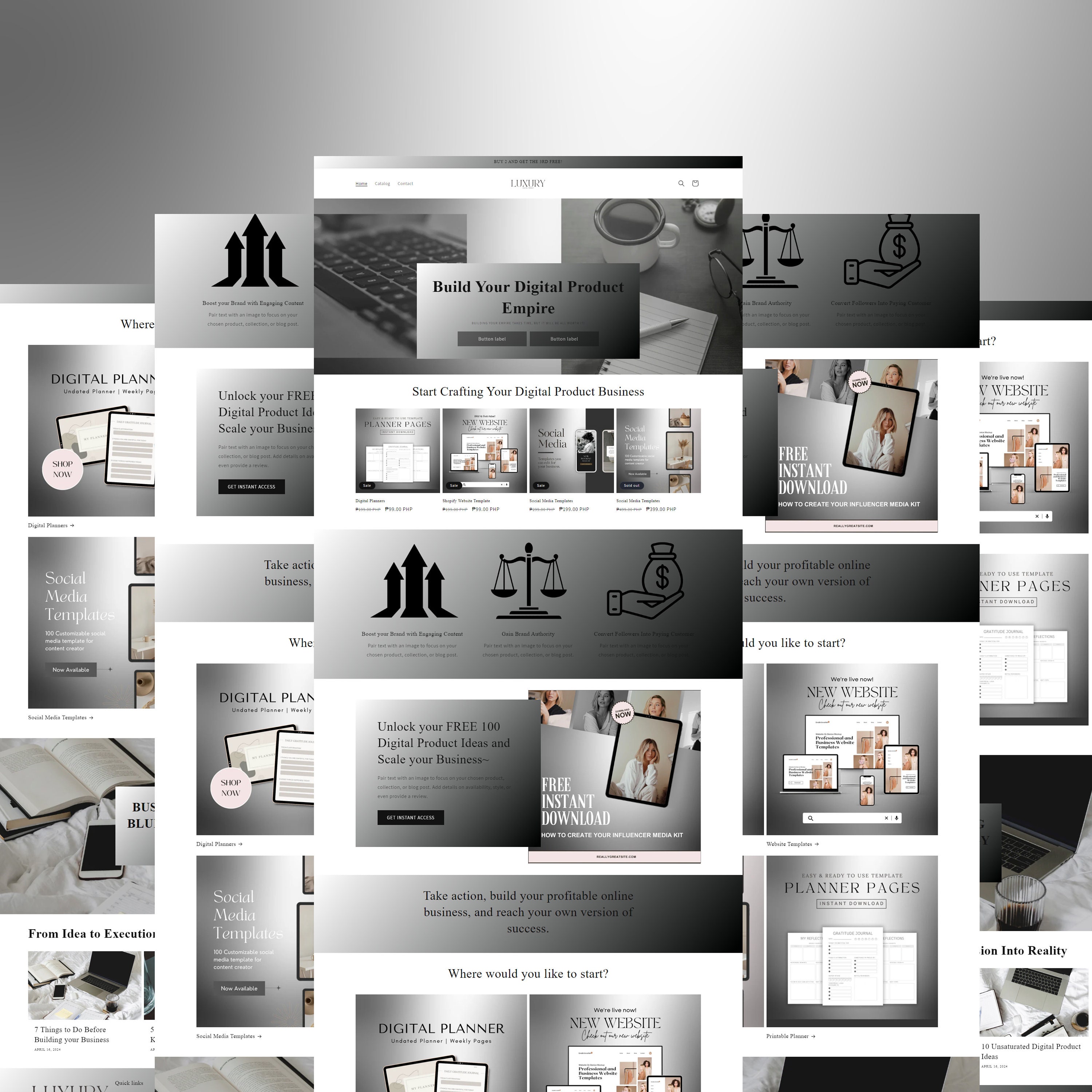 Shopify Theme for Digital Products ,digital Product Website ,digital ...