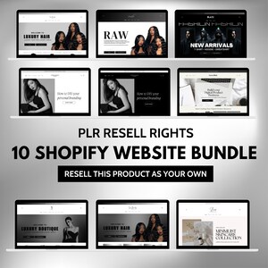 Plr Website Template, Shopify Templates, Plr Products, Website Template ...