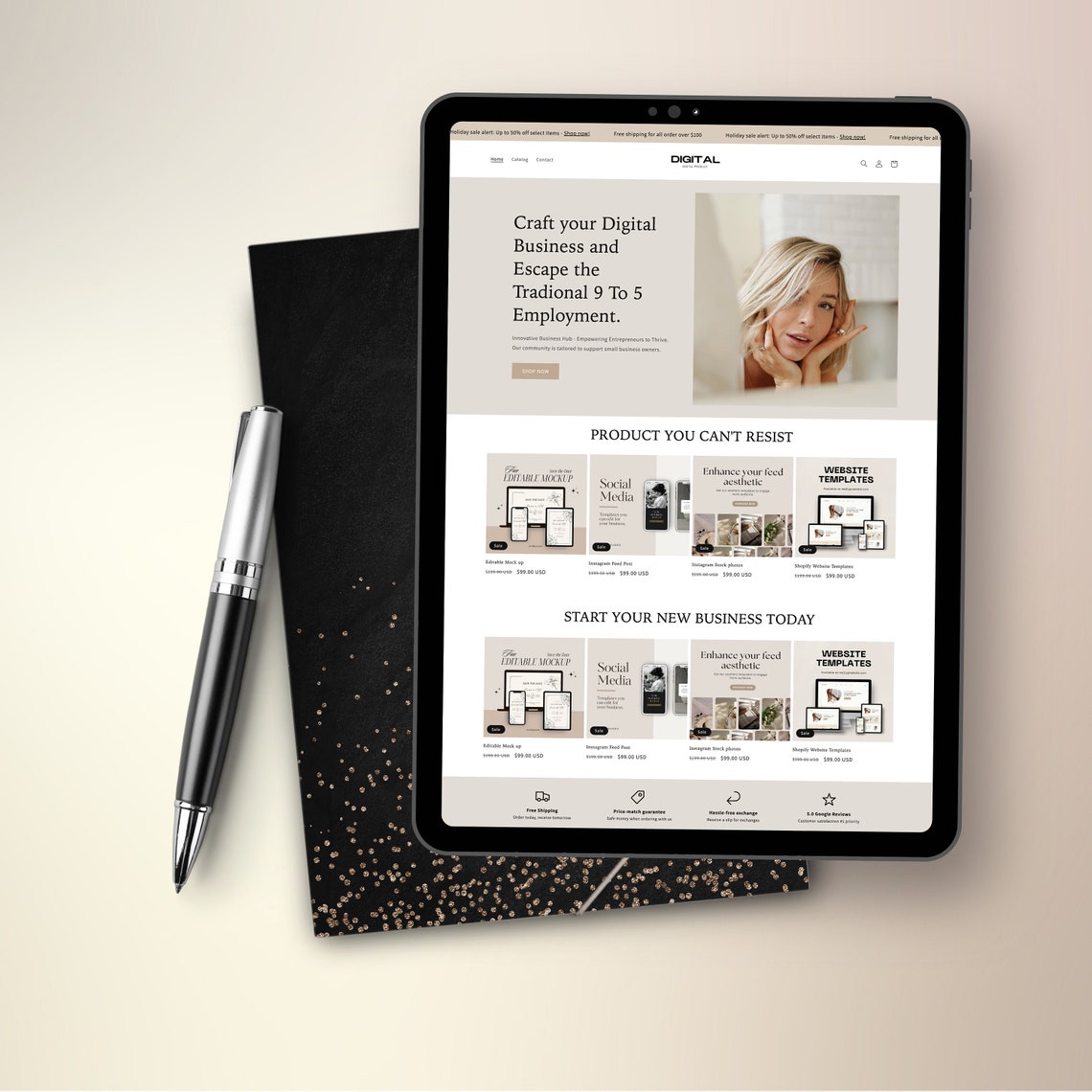 Shopify Theme for Digital Products ,digital Product Website ,digital ...