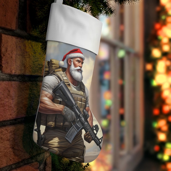 Christmas Stocking Tactical - Etsy